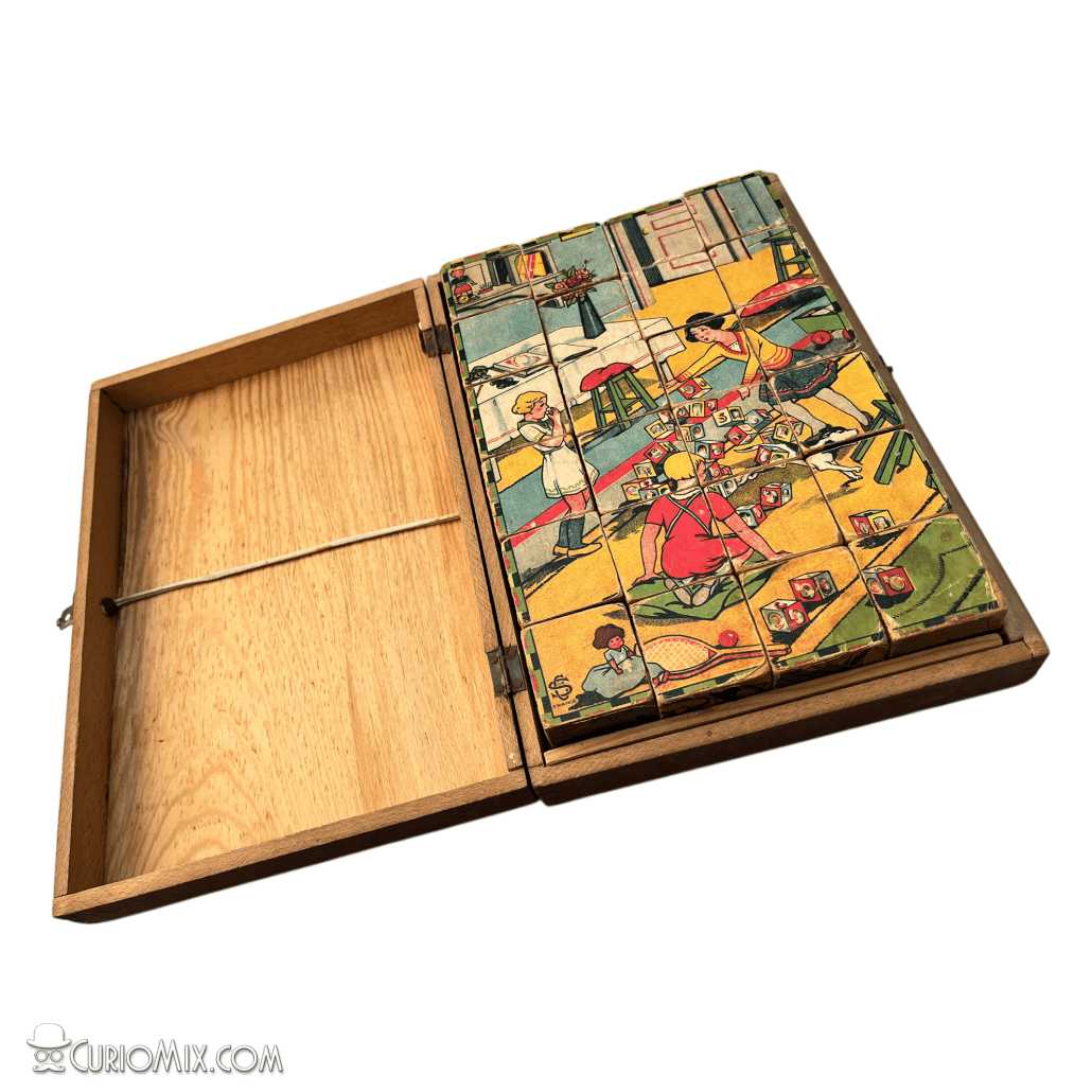 Block Puzzle - 1920s - Curio Mix