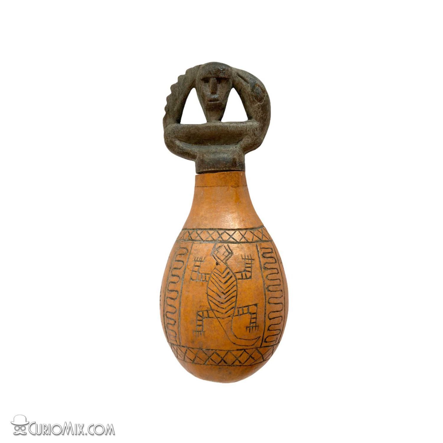 African Pod Bottle - Curio Mix