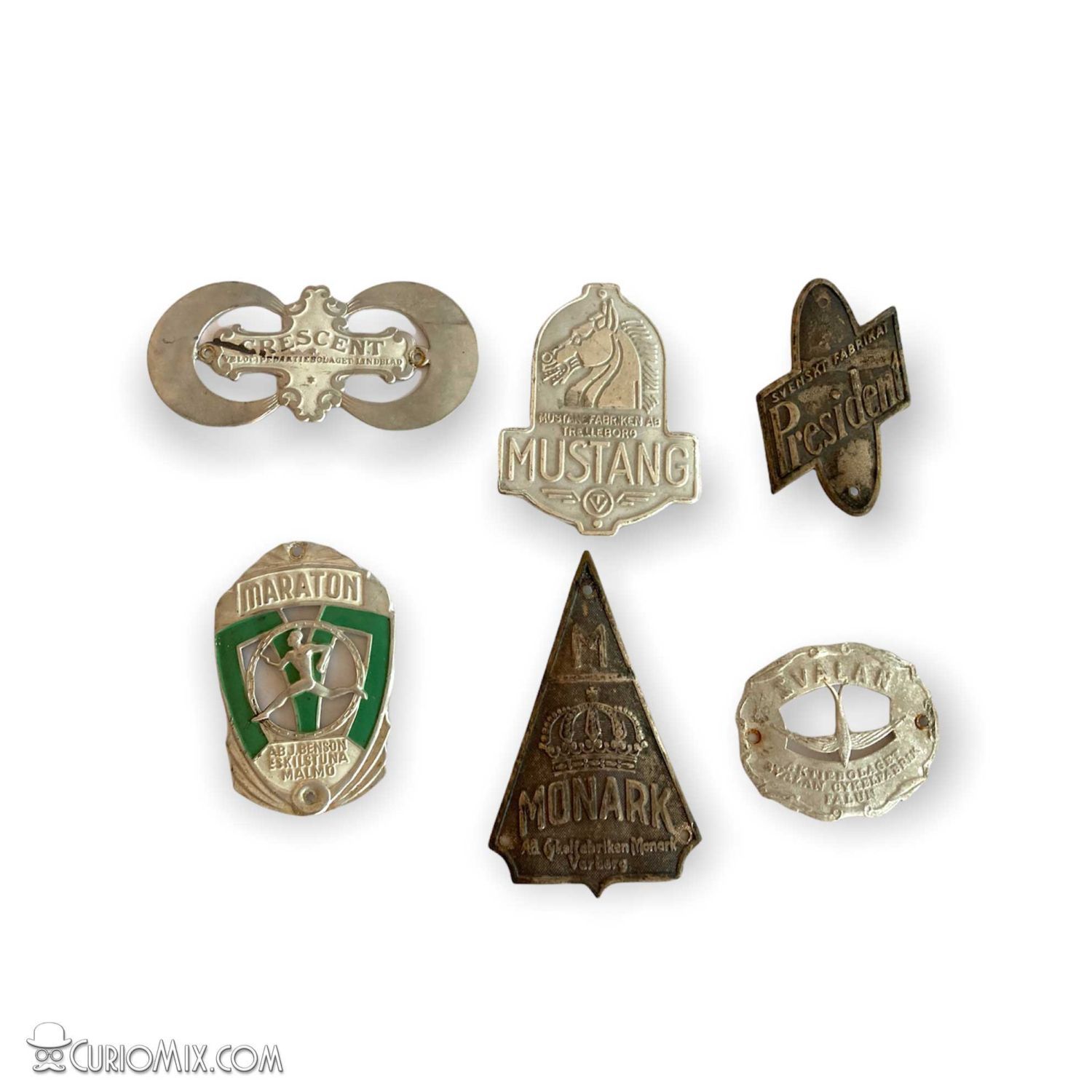 Bicycle Insignias - Curio Mix