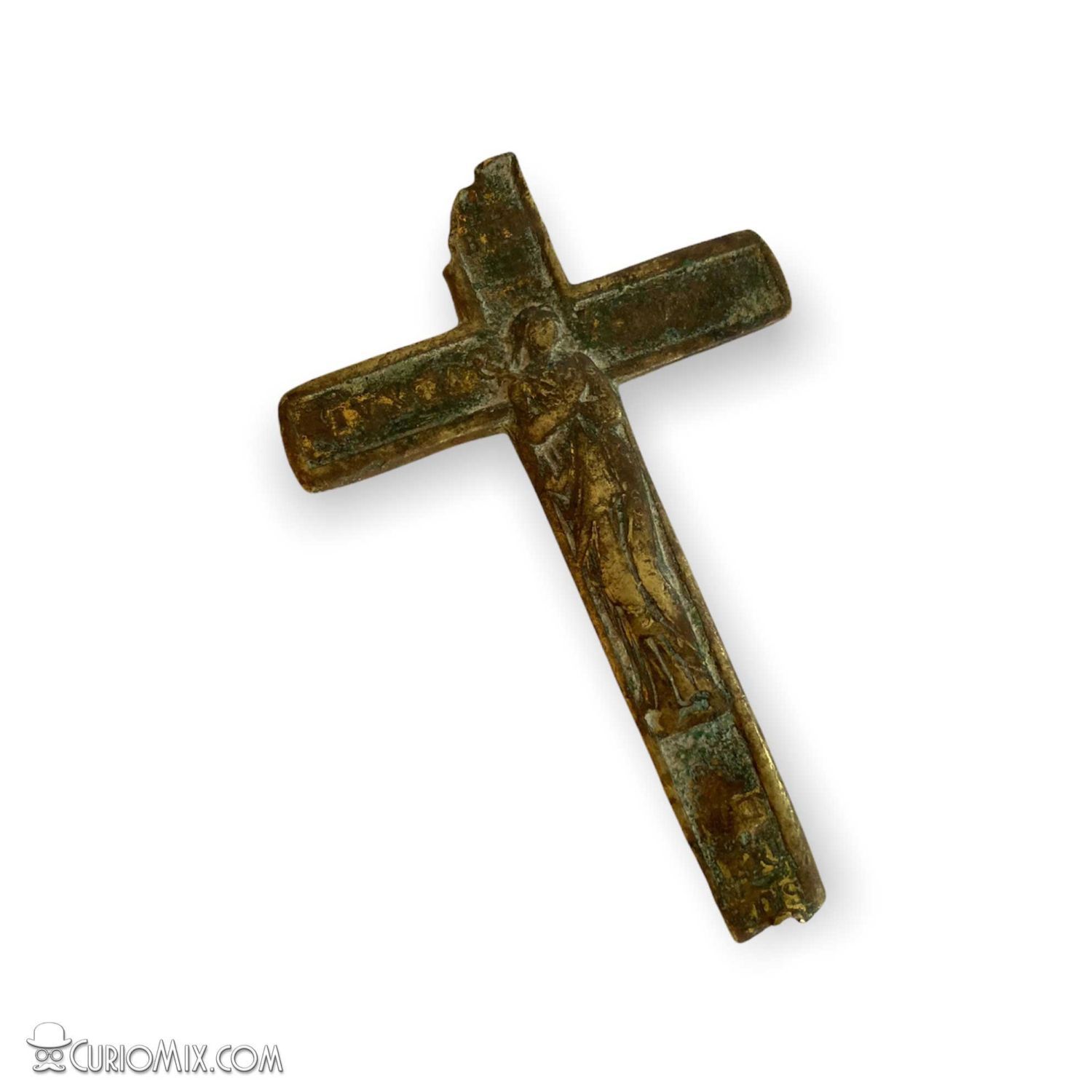 Brass Crucifix - Curio Mix