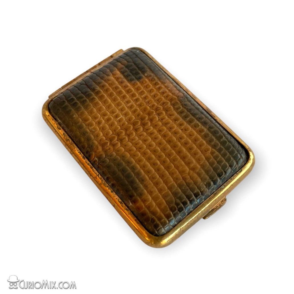 Metal Match Box 1950s - Curio Mix