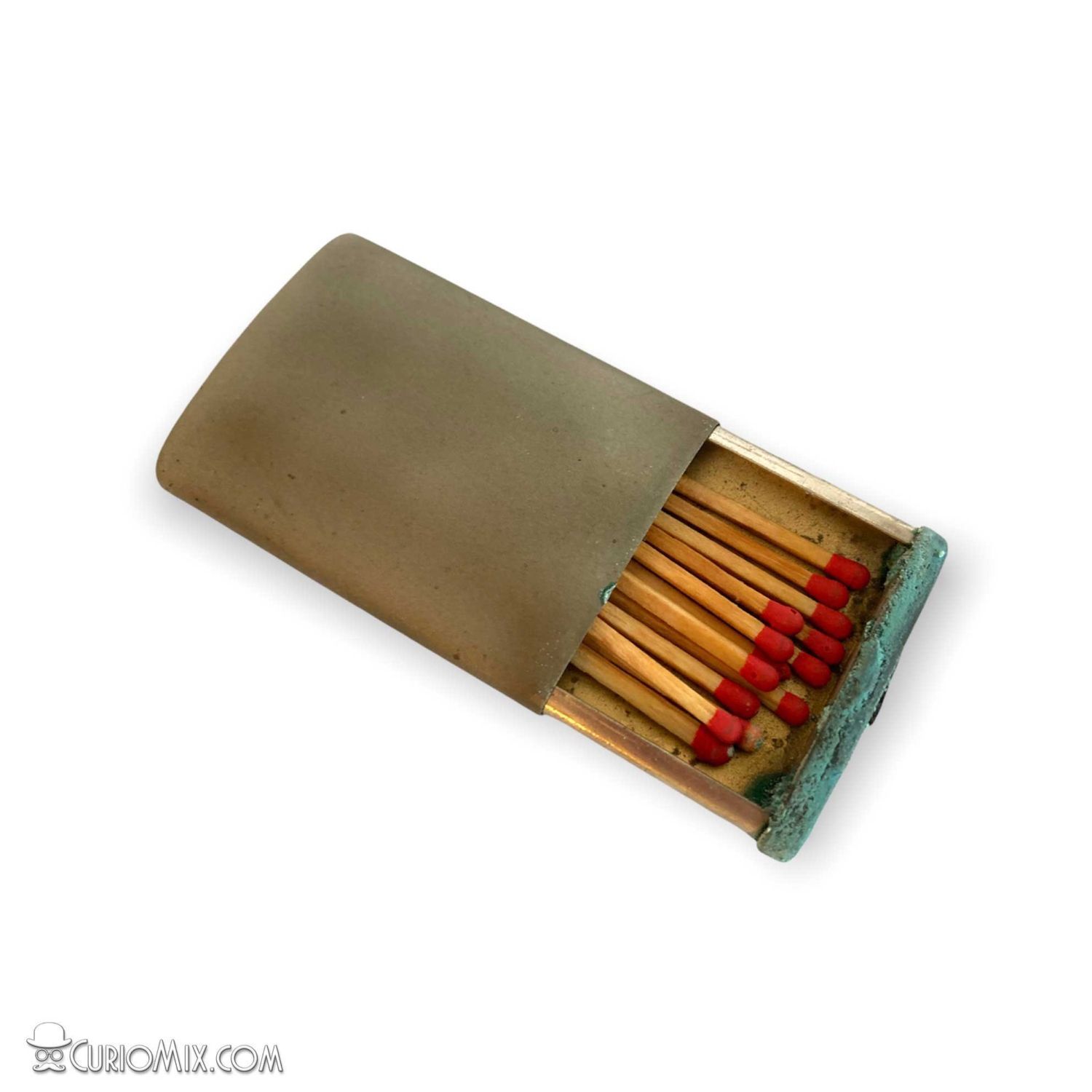 Metal Match Box 1930s - Curio Mix
