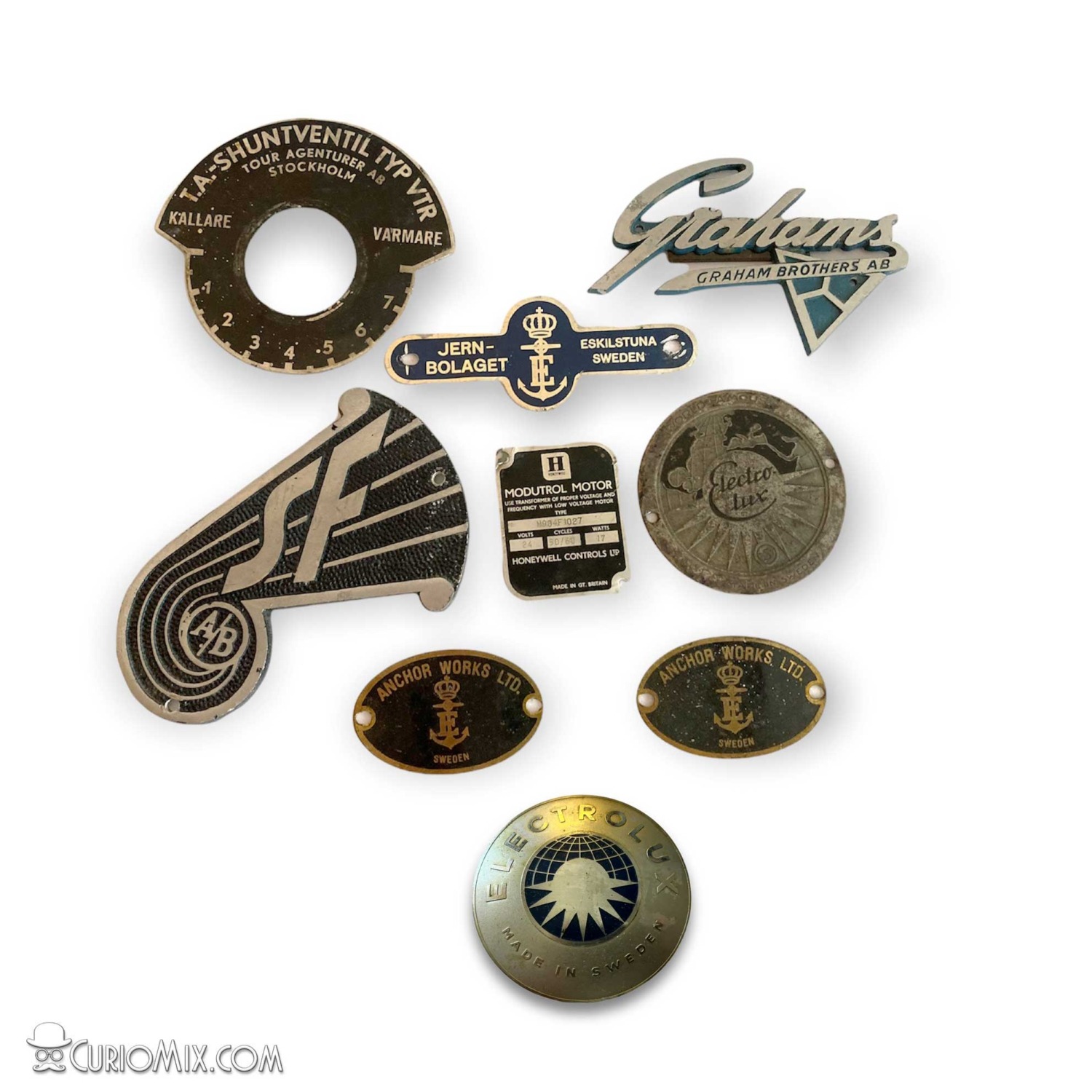 Metal Emblems - Curio Mix