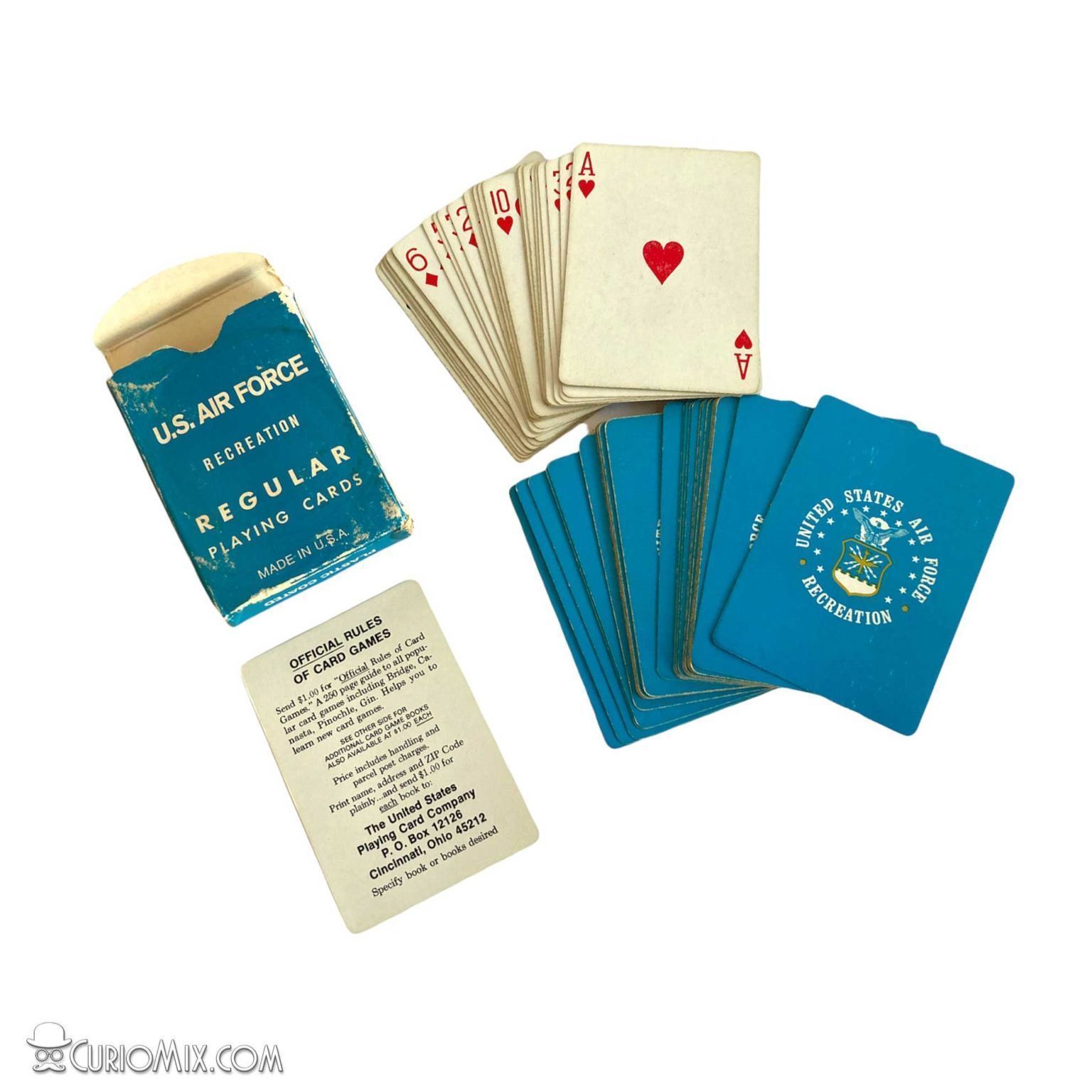 USAF Playing cards - Curio Mix
