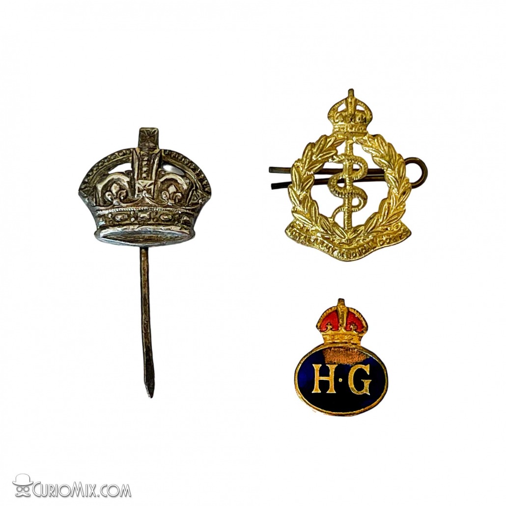 Army WW2 Badges - Curio Mix