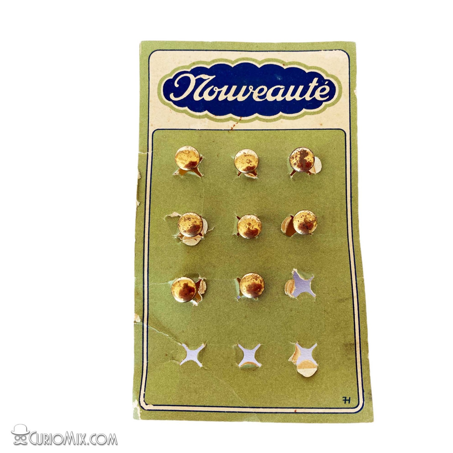 Shirt Collar Studs - Curio Mix