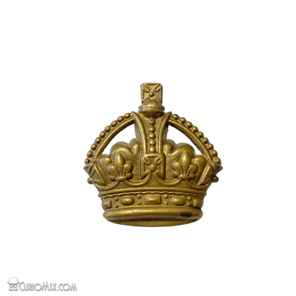 Military King's Crown Badge - Curio Mix
