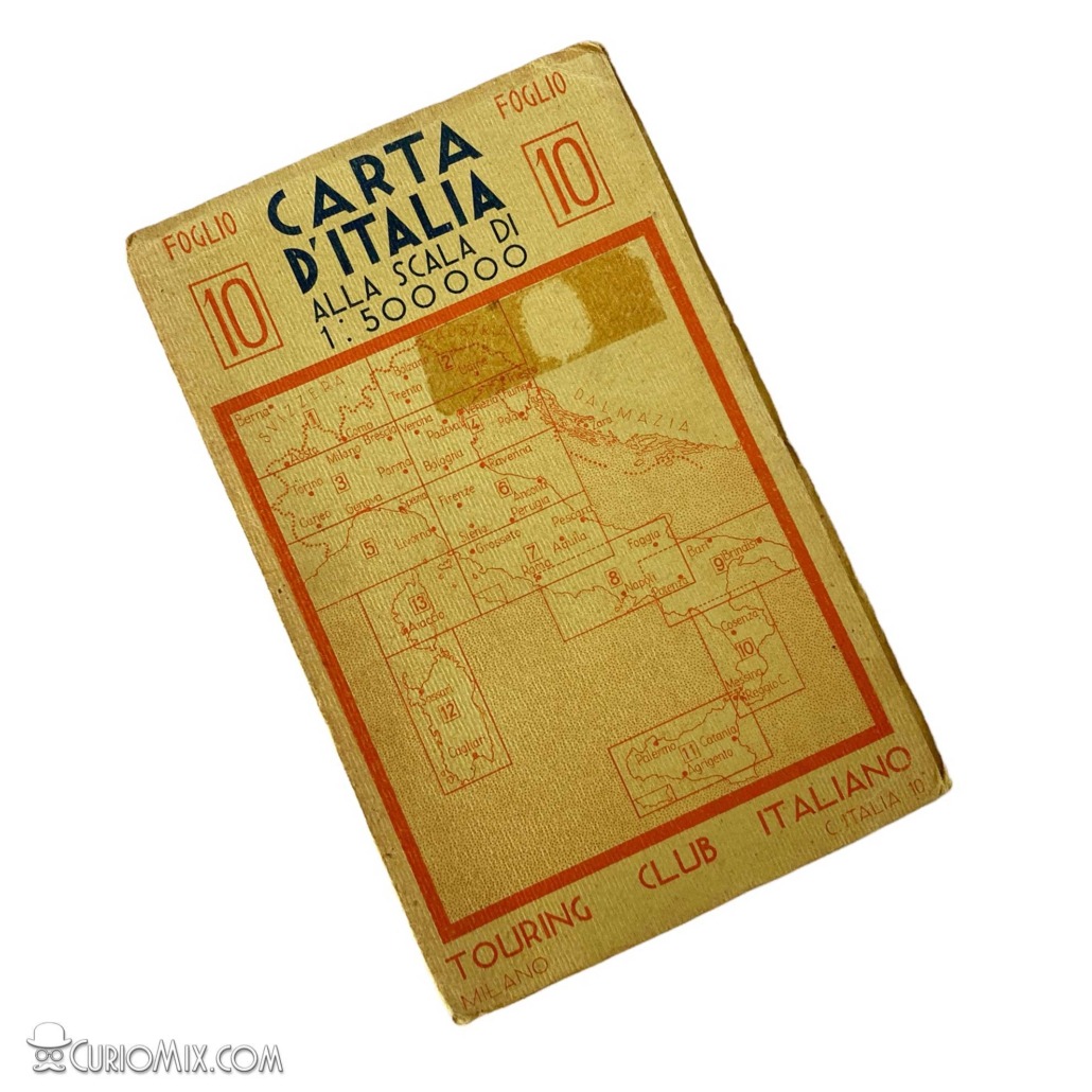 Map - Carta d'Italia Section 10 - Curio Mix