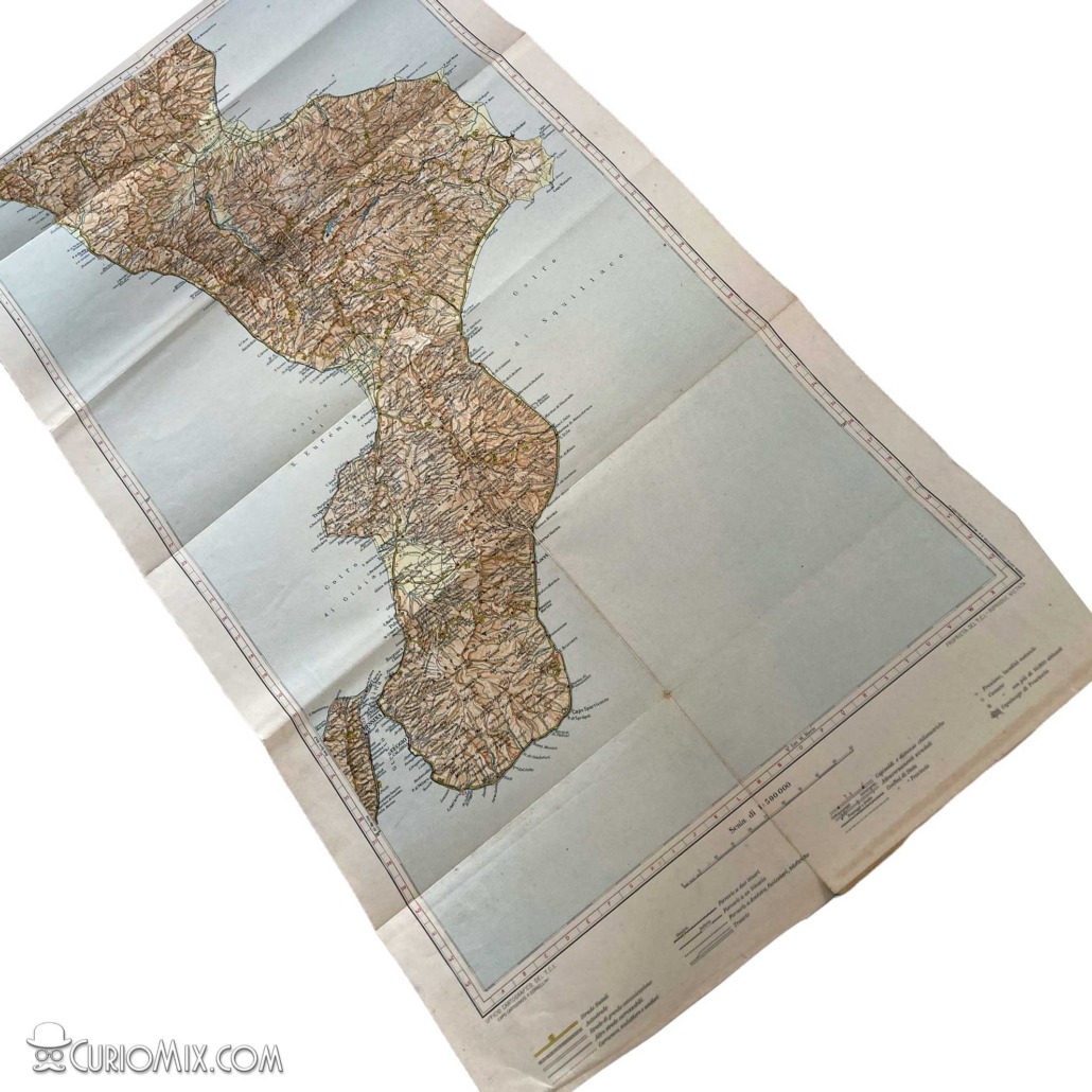 Map - Carta d'Italia Section 10 - Curio Mix