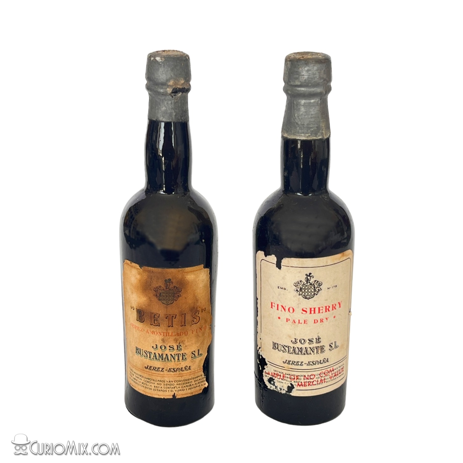 Mini Sherry Bottles - Curio Mix